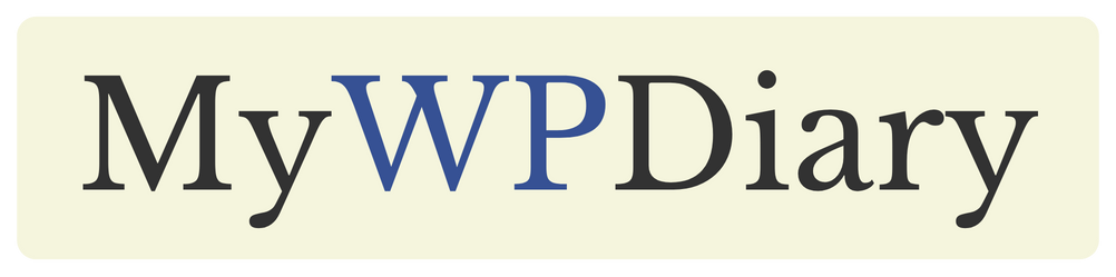 My WP Diary - My Online WordPress Diary!